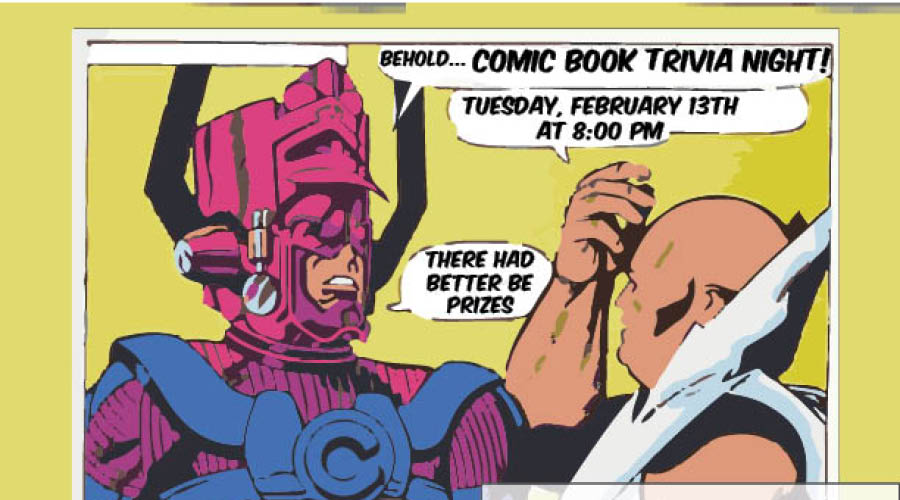 Behold! Comic Book Trivia Night! – The Institute of Idle Time