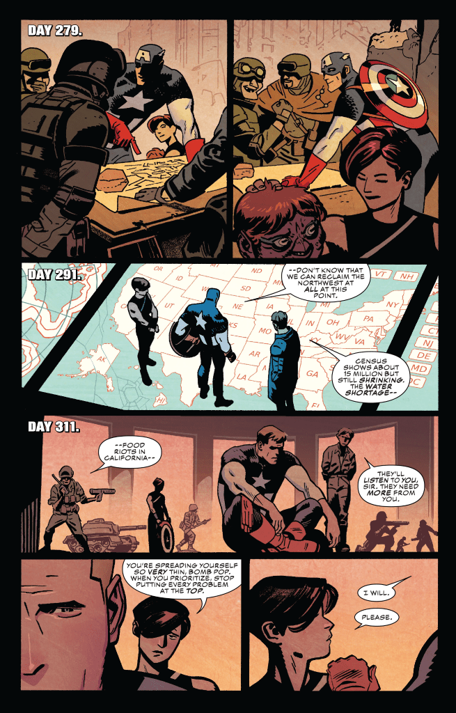 Captain America #700 – The Institute of Idle Time